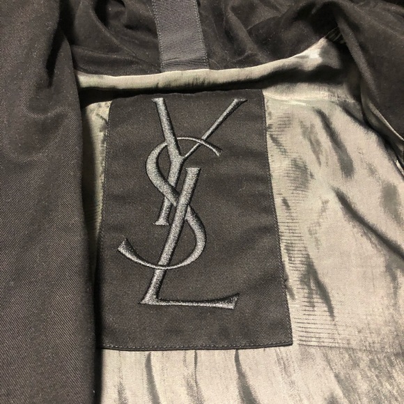 Yves Saint Laurent | Jackets & Coats | Ysl Bomber Jacket With ...